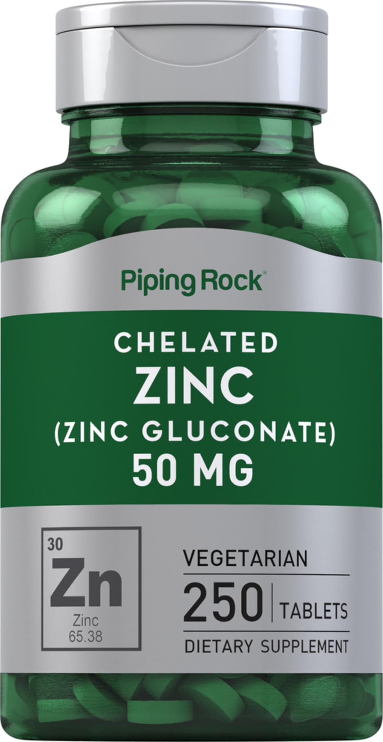 50mg vegetarian zinc tablets