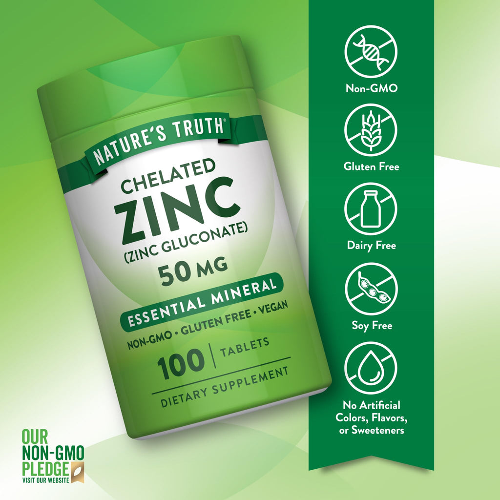 50mg zinc for daily nutrition