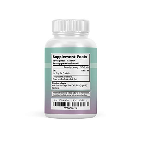 50mg zinc for daily wellness