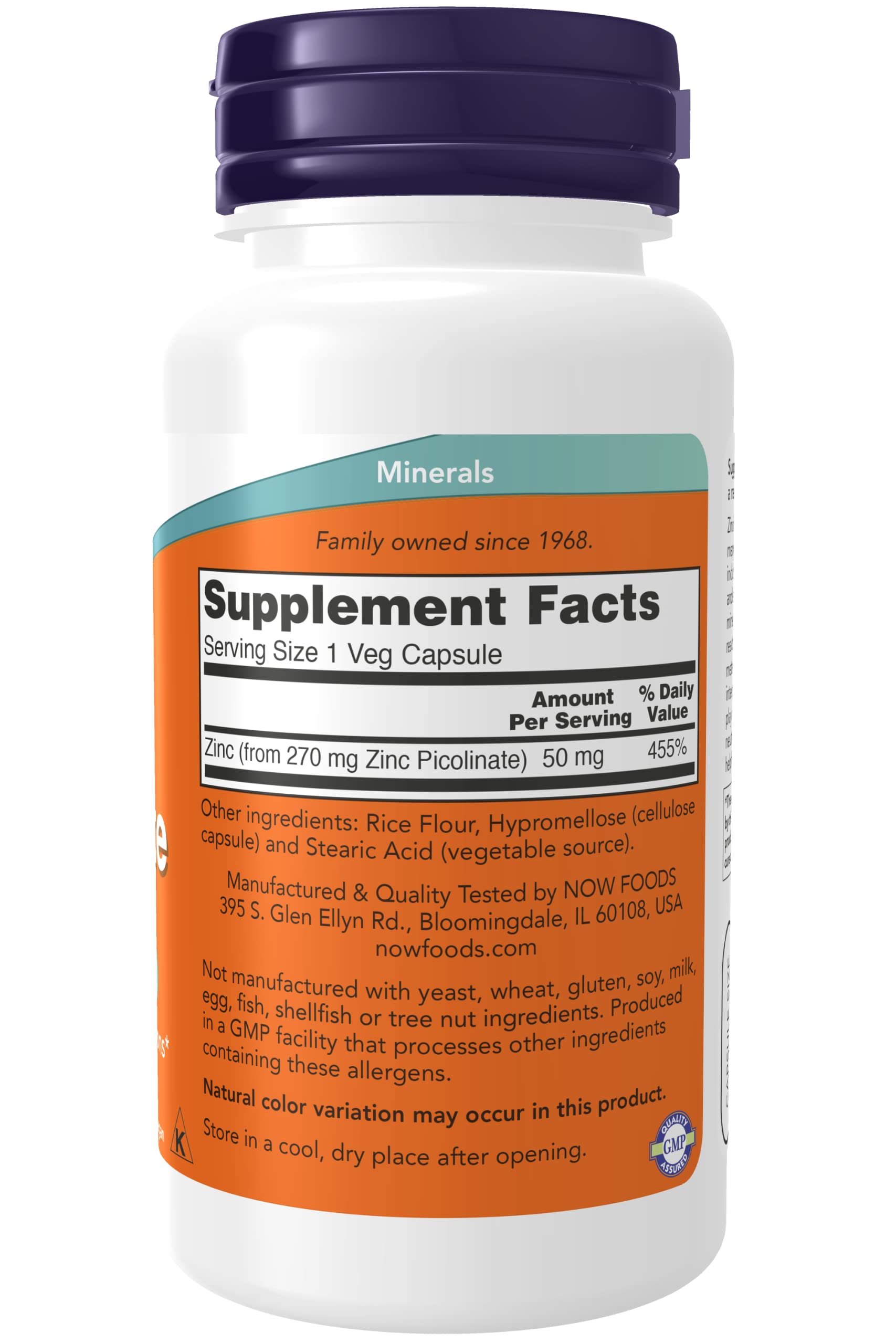 50mg zinc for immune health