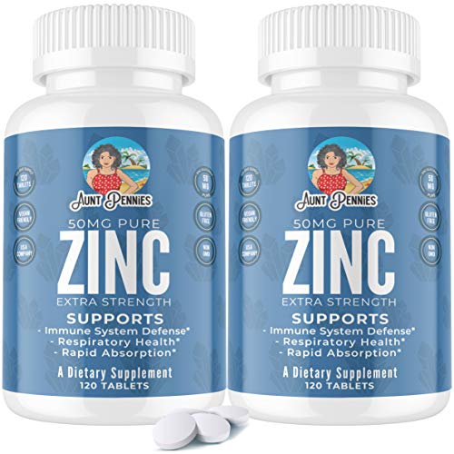 50mg zinc gluconate tablets for adults