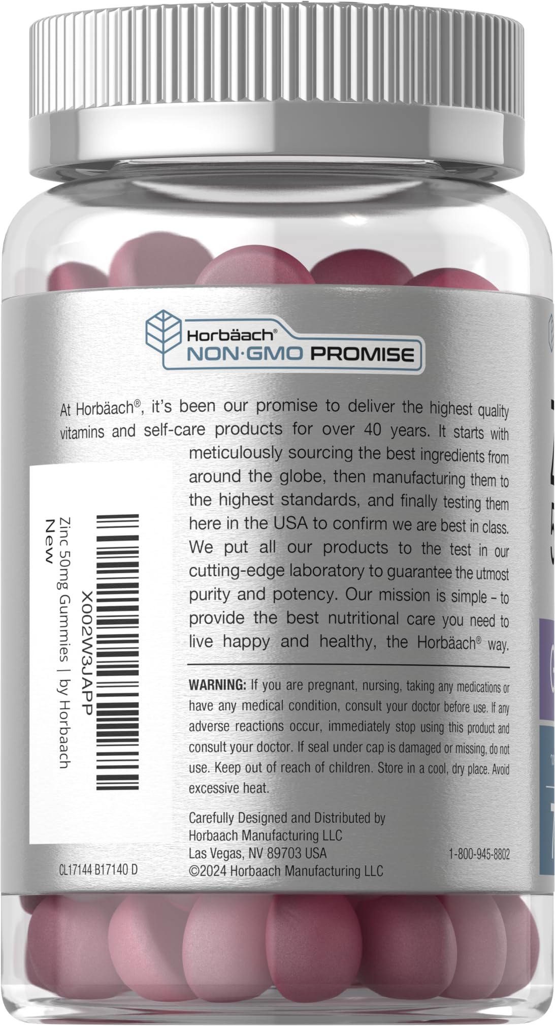 50mg zinc gummies for adults