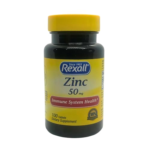 50mg zinc tablets for overall health