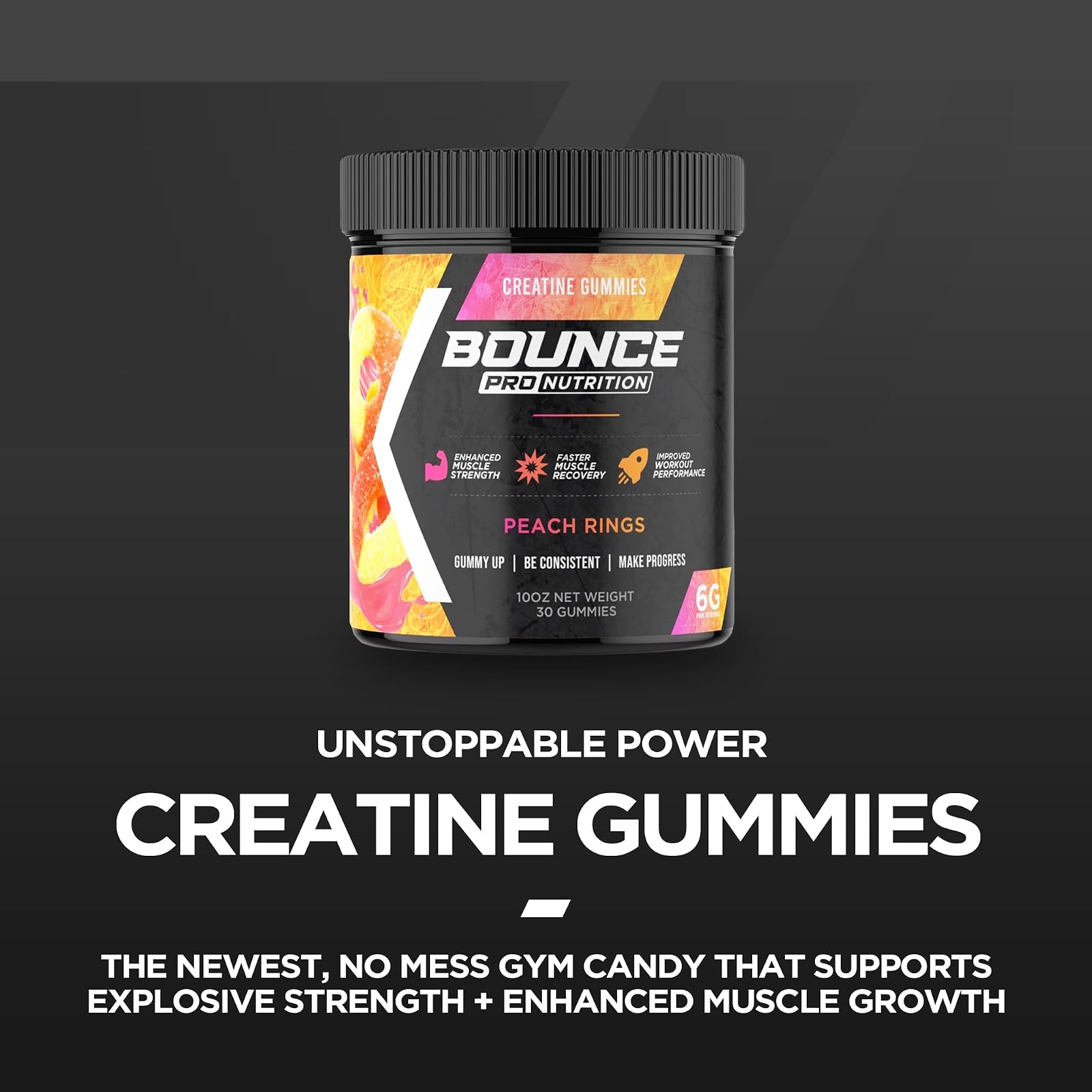 51 count creatine gummies for convenience
