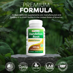 520 mg dandelion root for wellness