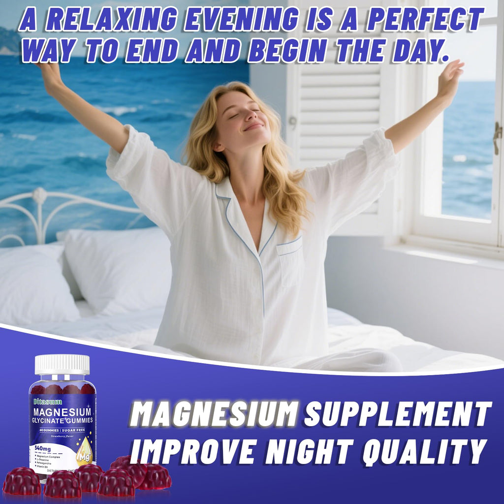 540 mg magnesium glycinate per serving