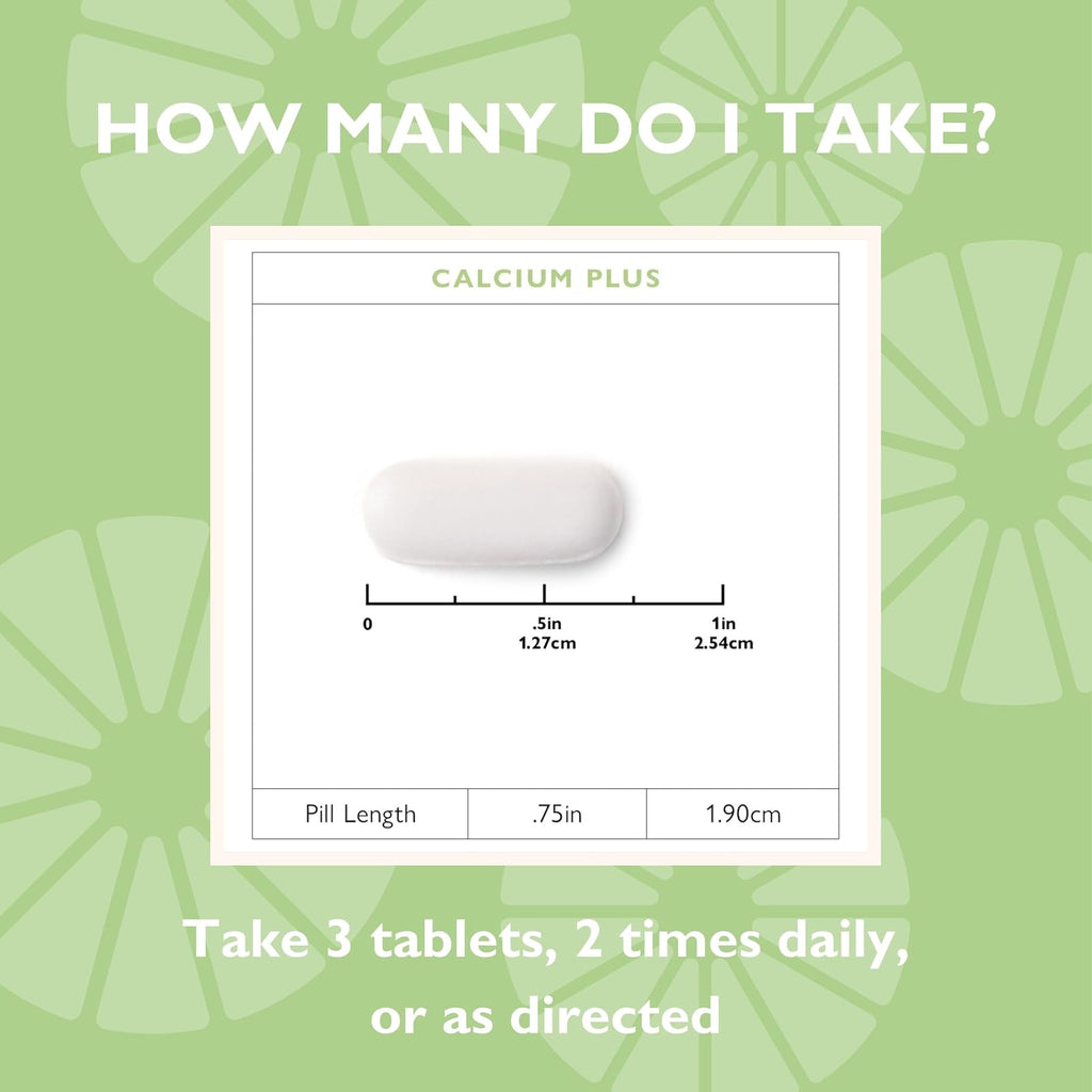 540 tablets of calcium for strong bones