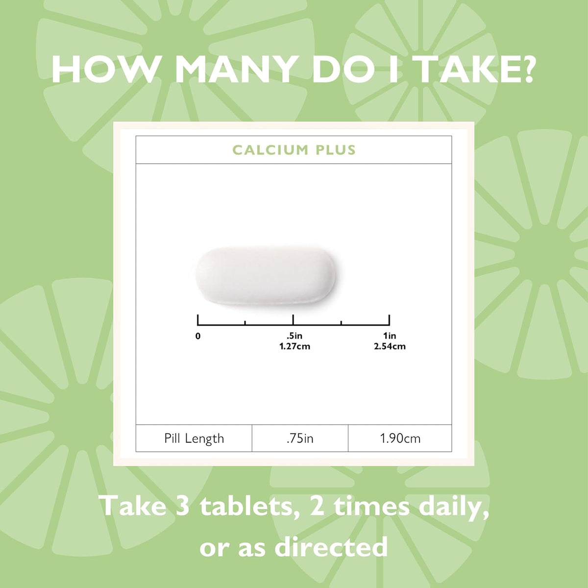 540 tablets of calcium for strong bones