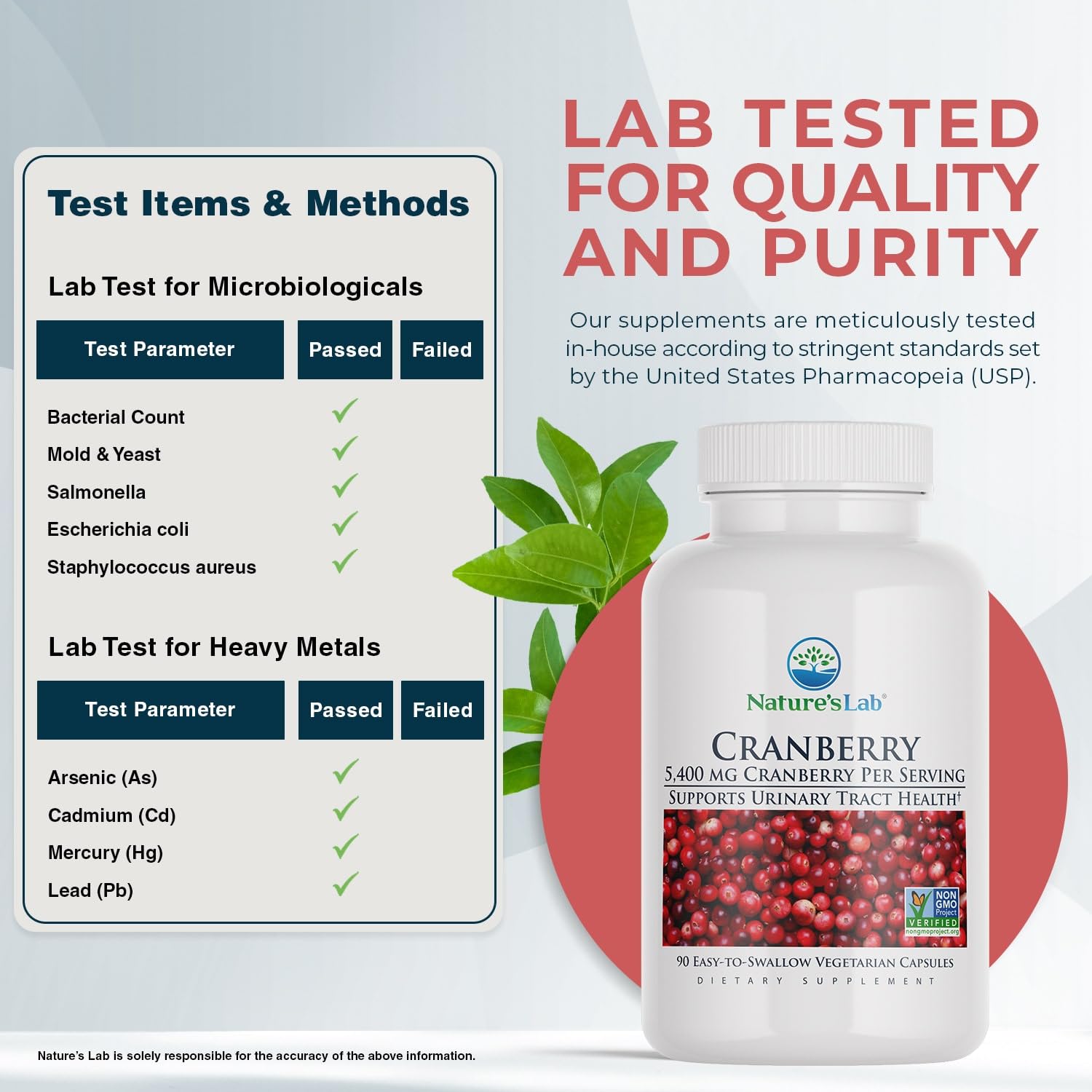 5400 mg cranberry extract for urinary support