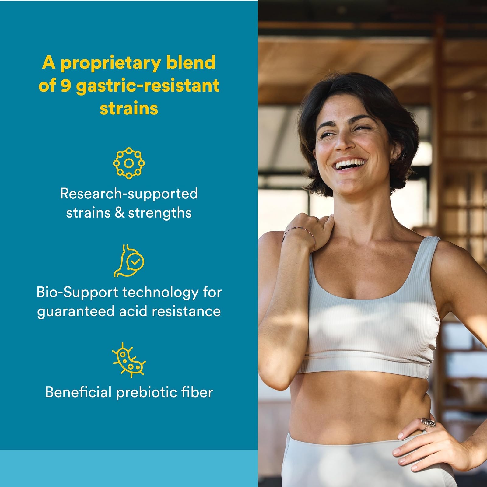 55 billion CFU probiotic support
