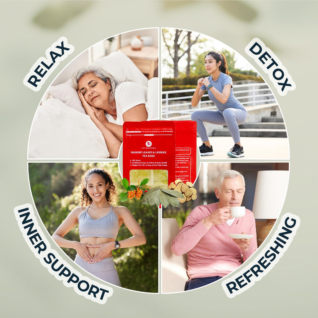 55 count Graviola herbal tea