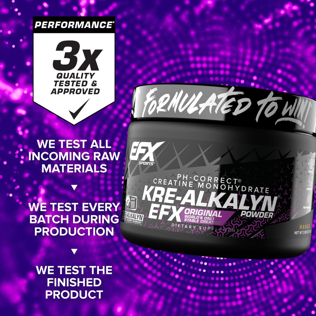 55 servings of EFX creatine