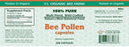 550 mg bee pollen capsules for energy