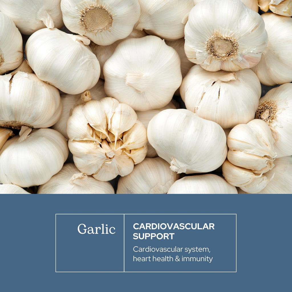 550 mg garlic for cardiovascular wellness