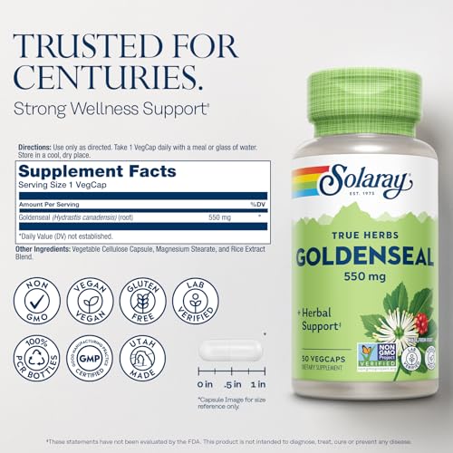 550 mg goldenseal root benefits