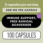 550 mg olive leaf capsules for wellness