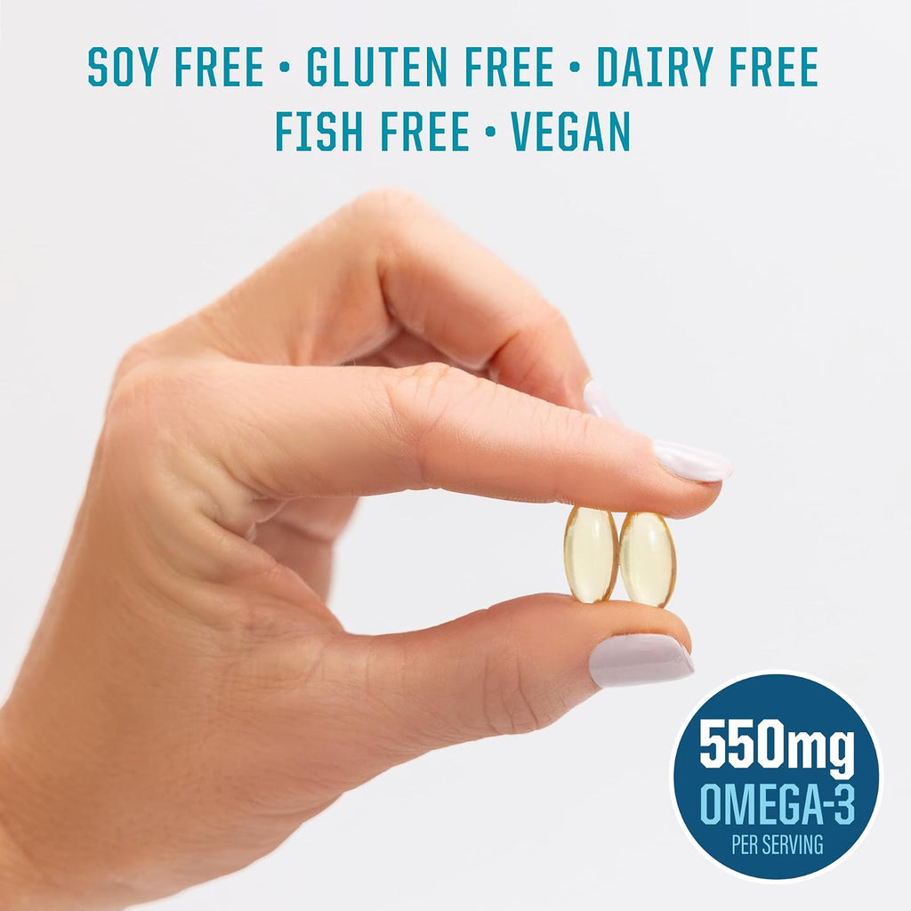550 mg omega 3 algae oil