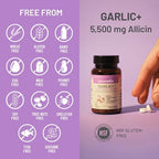 5500 mcg garlic extract for wellness