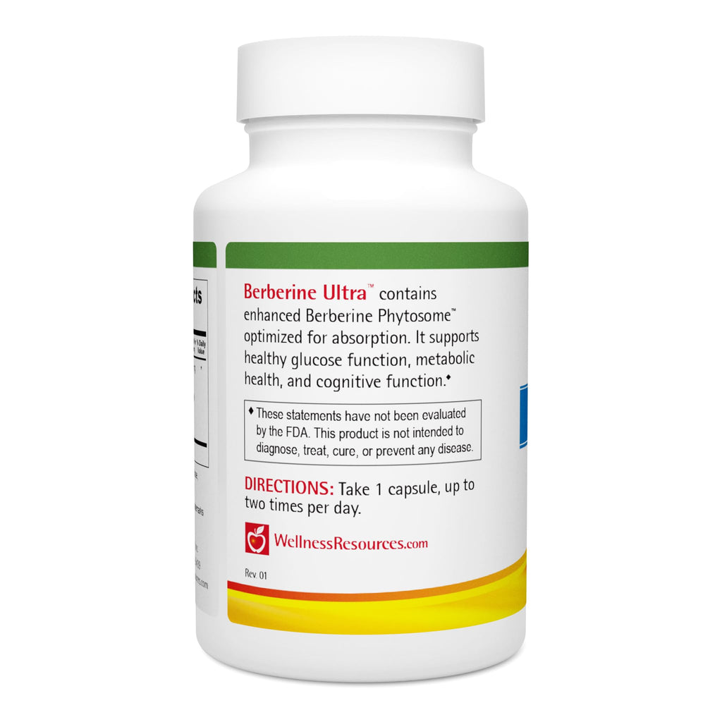 550mg Berberine Ultra veggie capsules