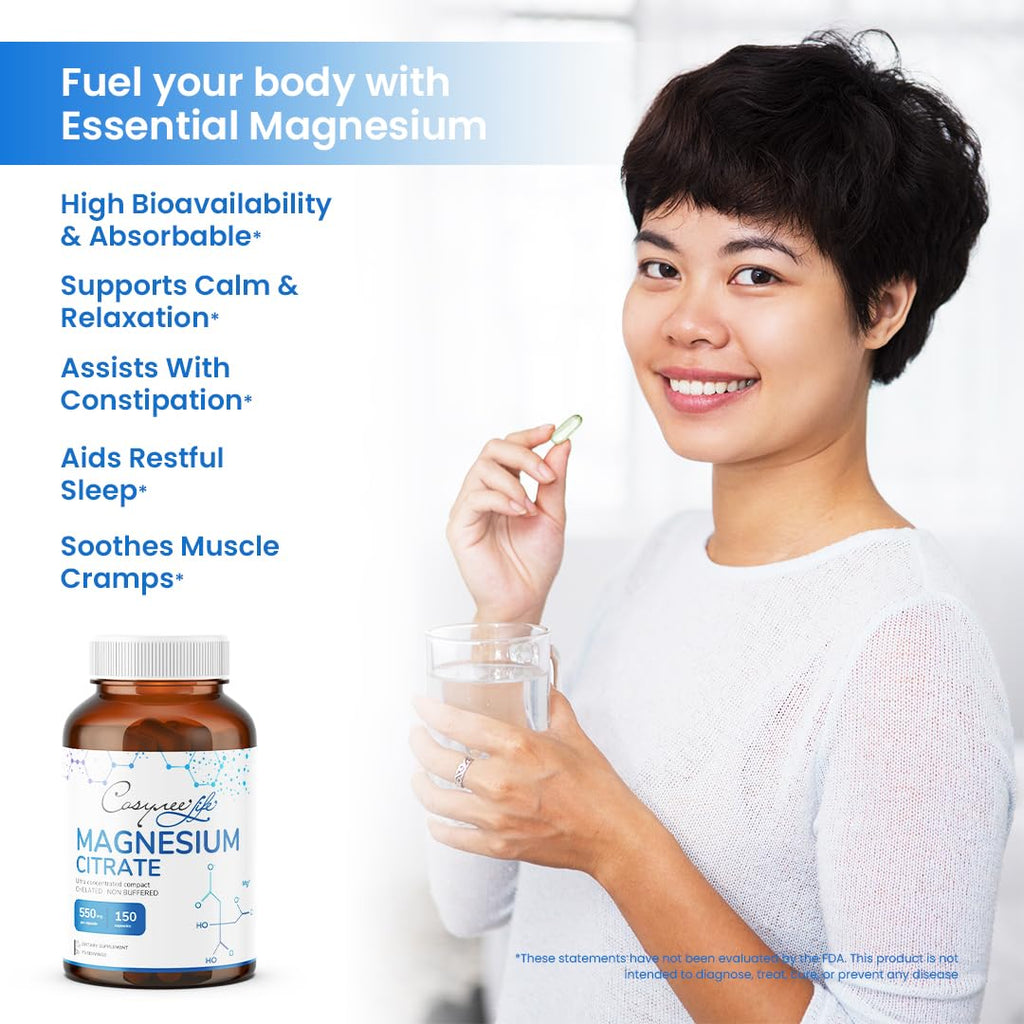 550mg magnesium for wellness