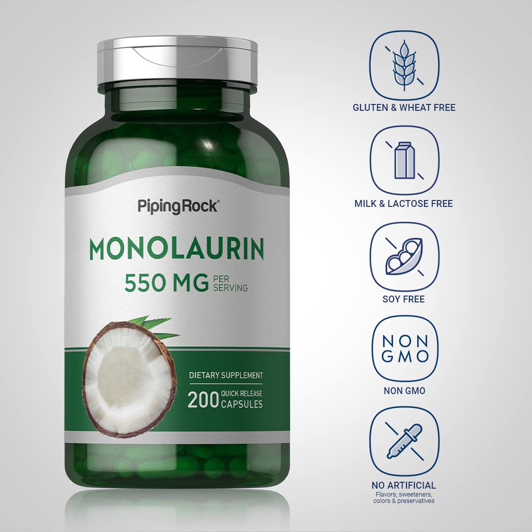 550mg Monolaurin for daily health