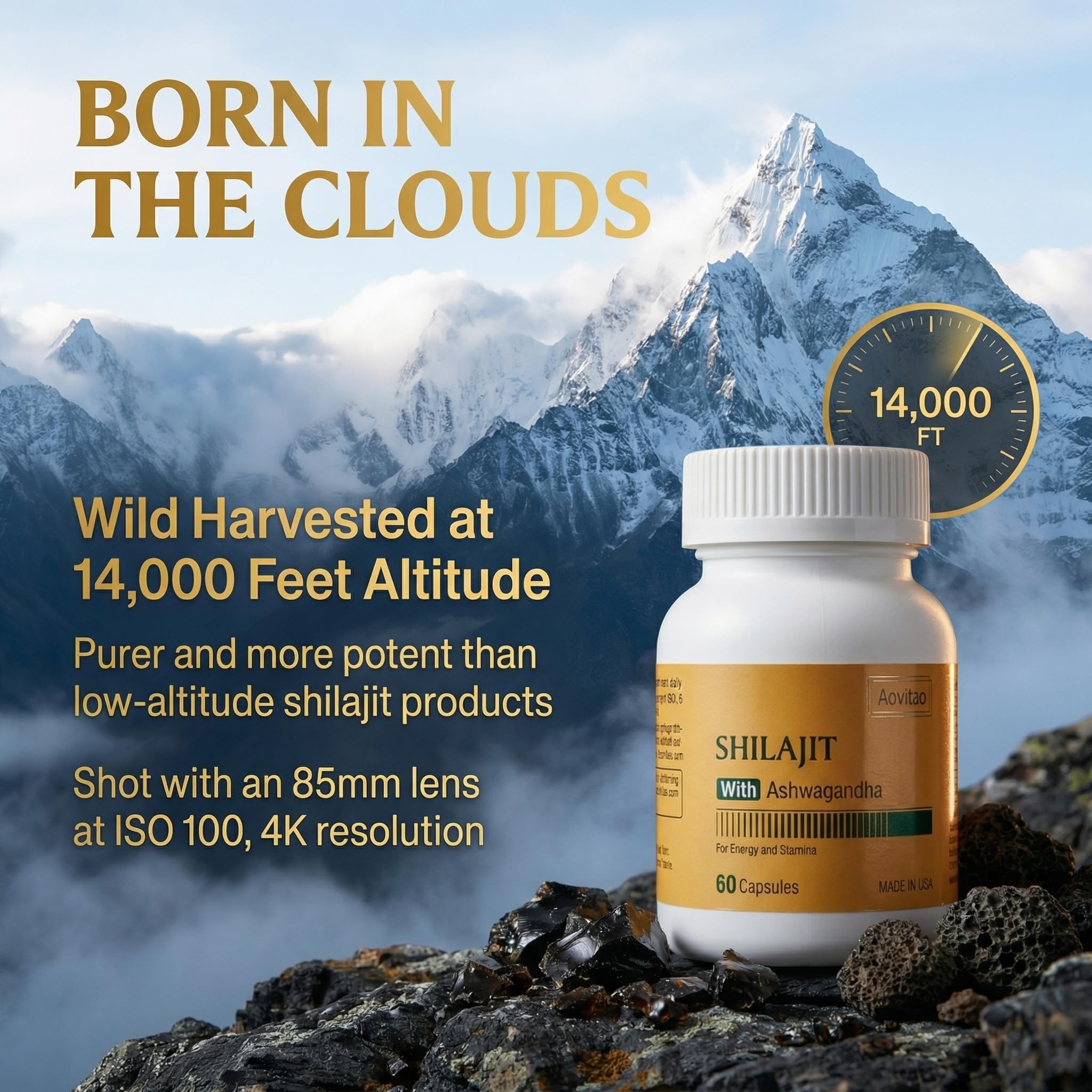 550mg shilajit for enhanced performance