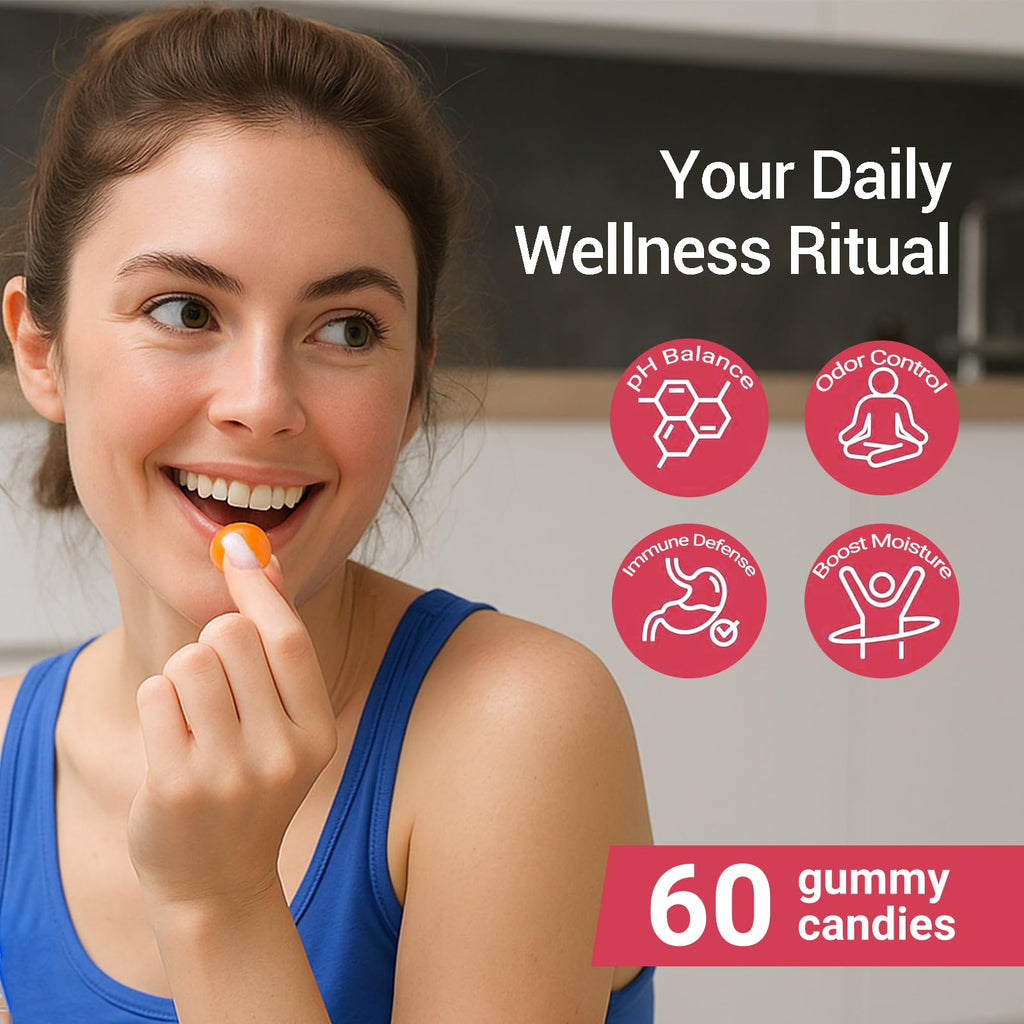 58 count Slippery Kitty gummy probiotics