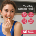 58 count Slippery Kitty gummy probiotics