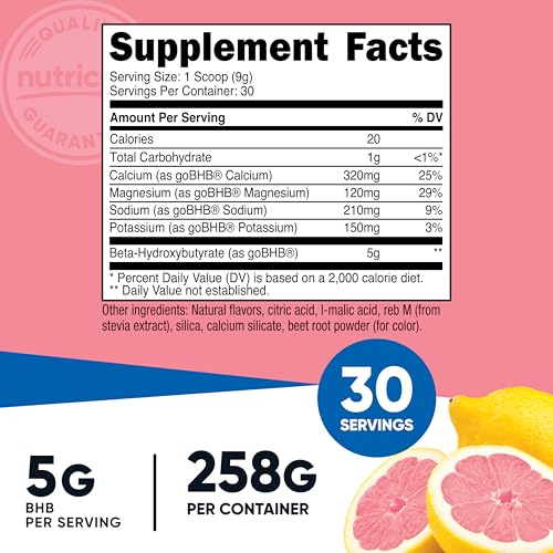 5g BHB energy boost drink