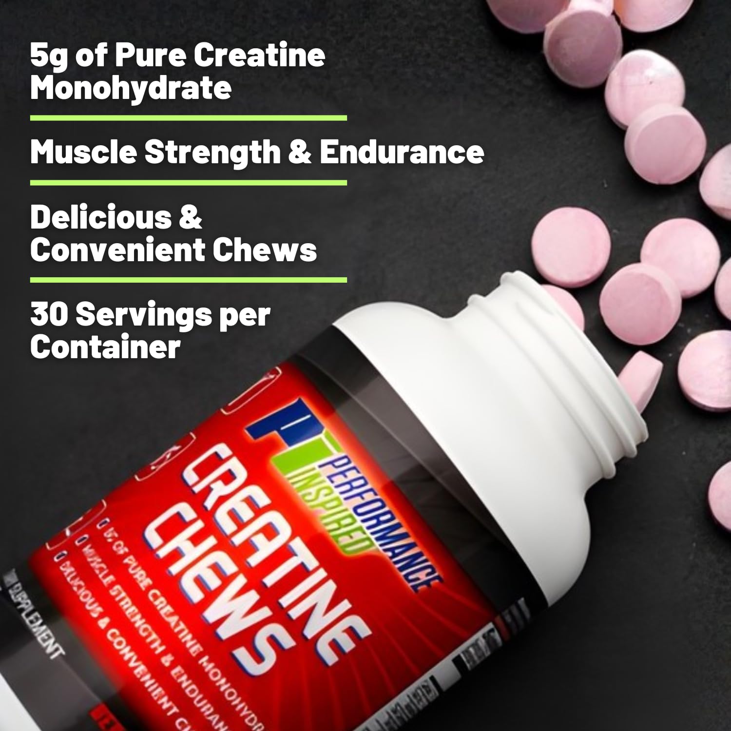 5g creatine chew for energy