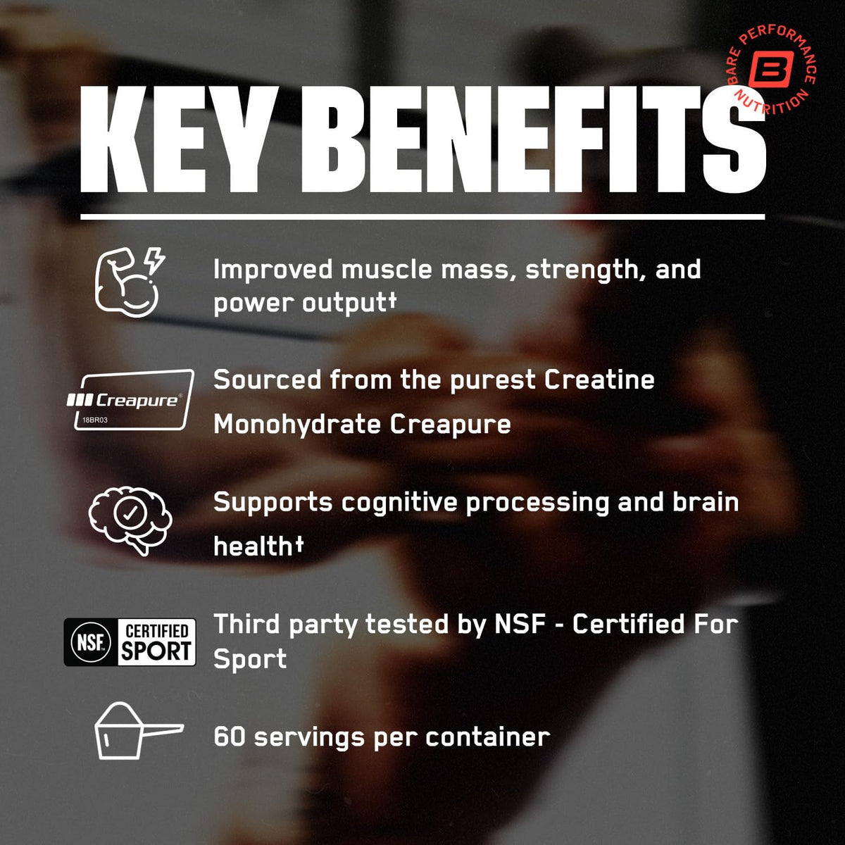 5g creatine for enhanced performance
