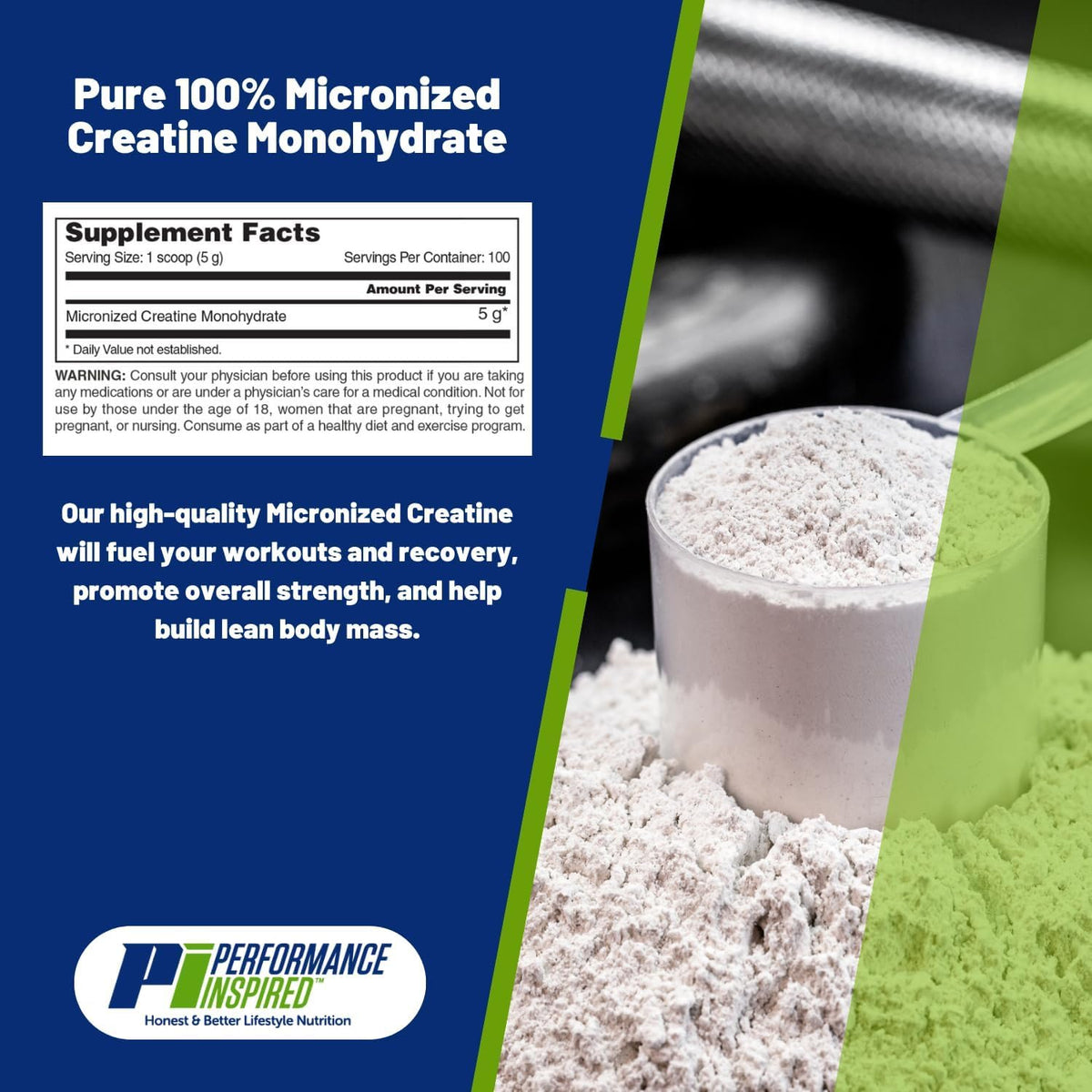 5G creatine for muscle growth