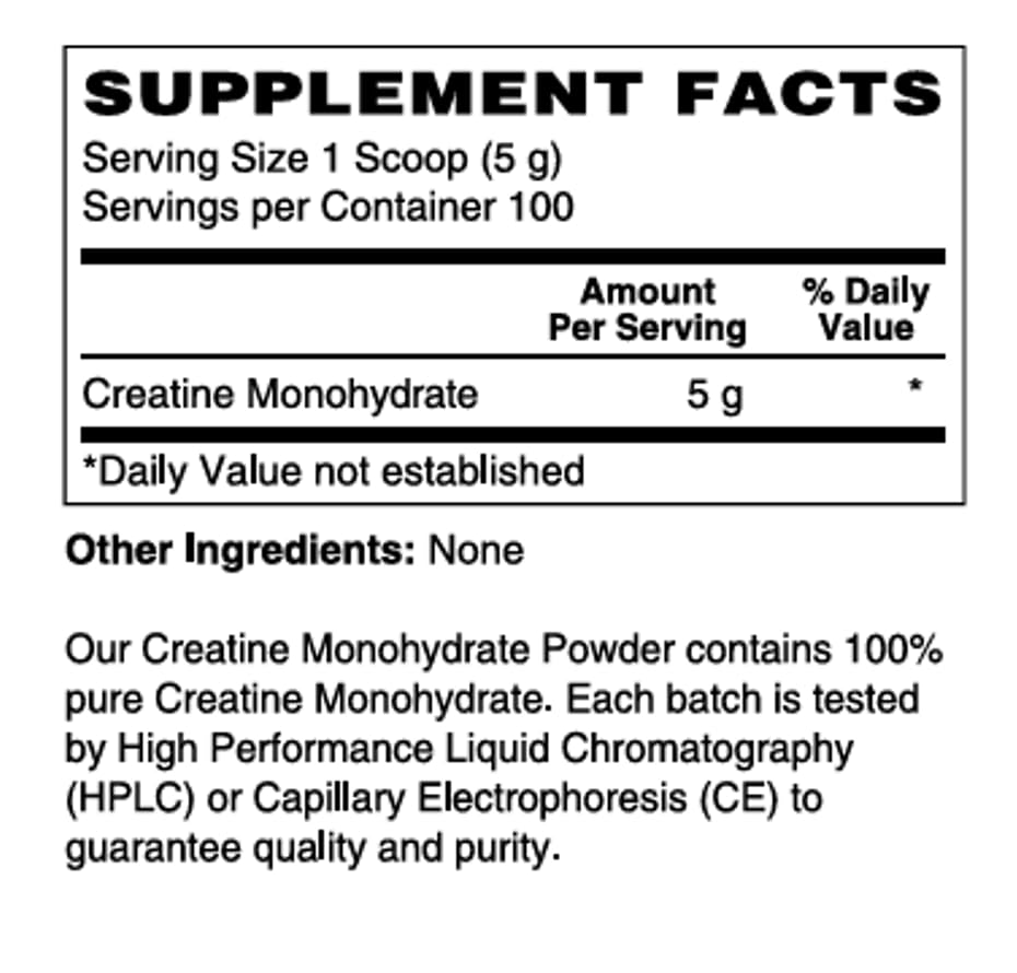 5g creatine for muscle recovery