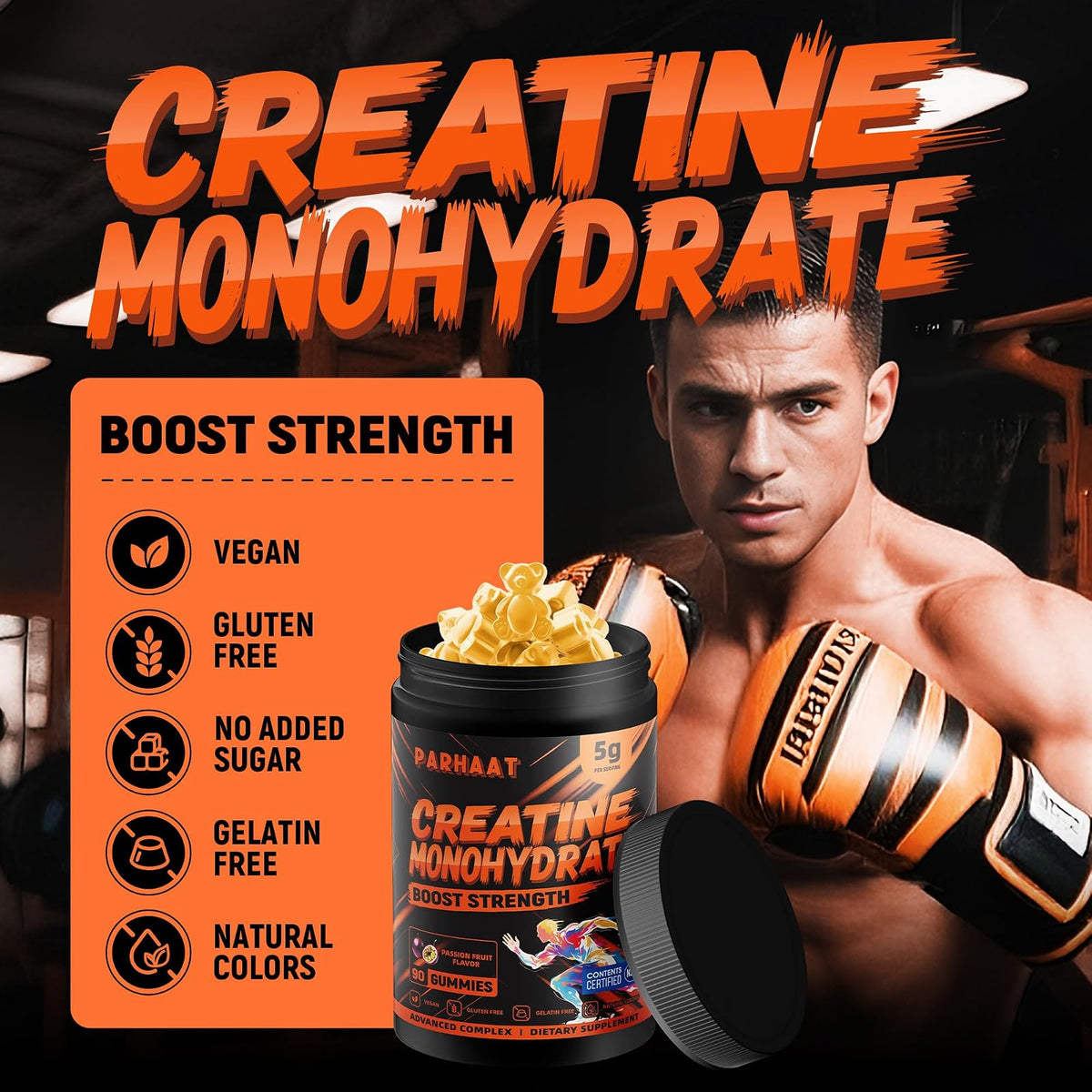 5g creatine gummies for athletes
