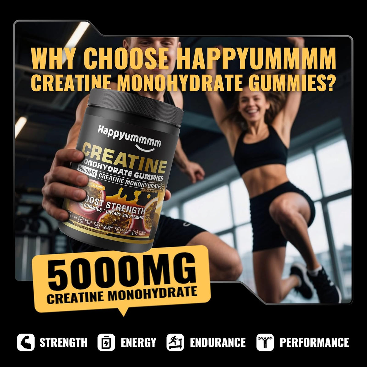 5g creatine gummies for energy