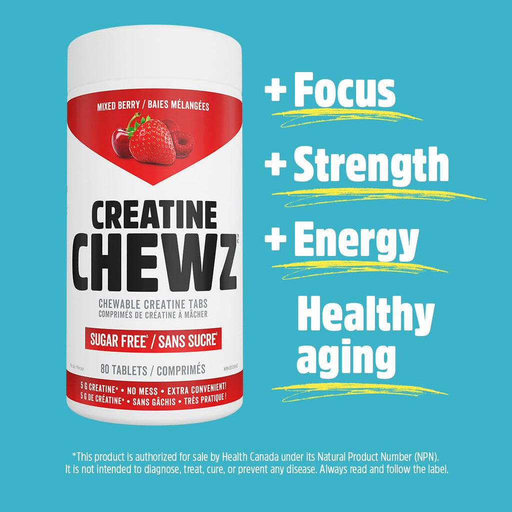 5g creatine monohydrate chews