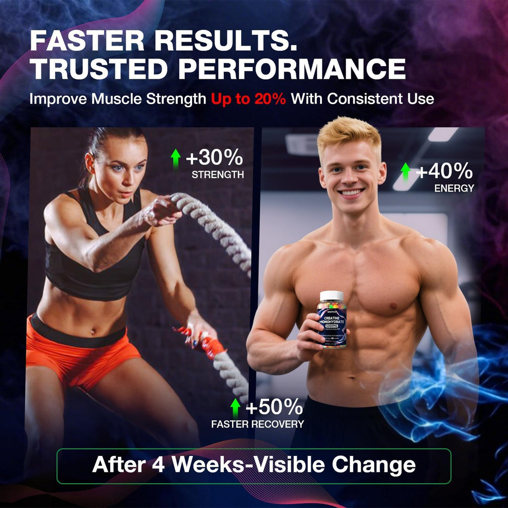 5g creatine monohydrate gummies per serving