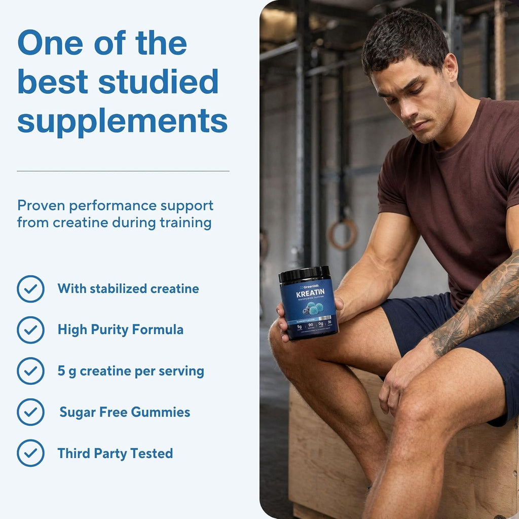 5g creatine monohydrate gummy supplement