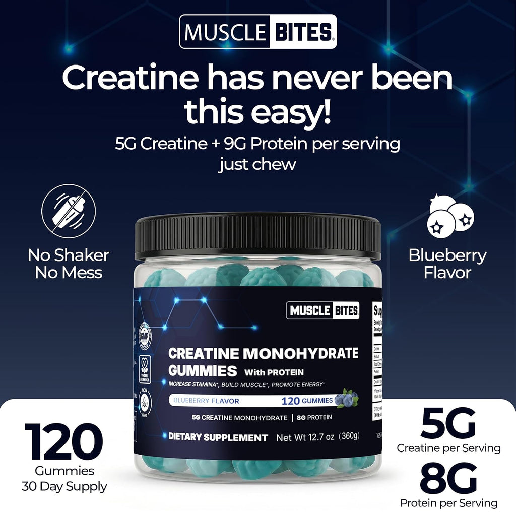 5g creatine monohydrate in gummies