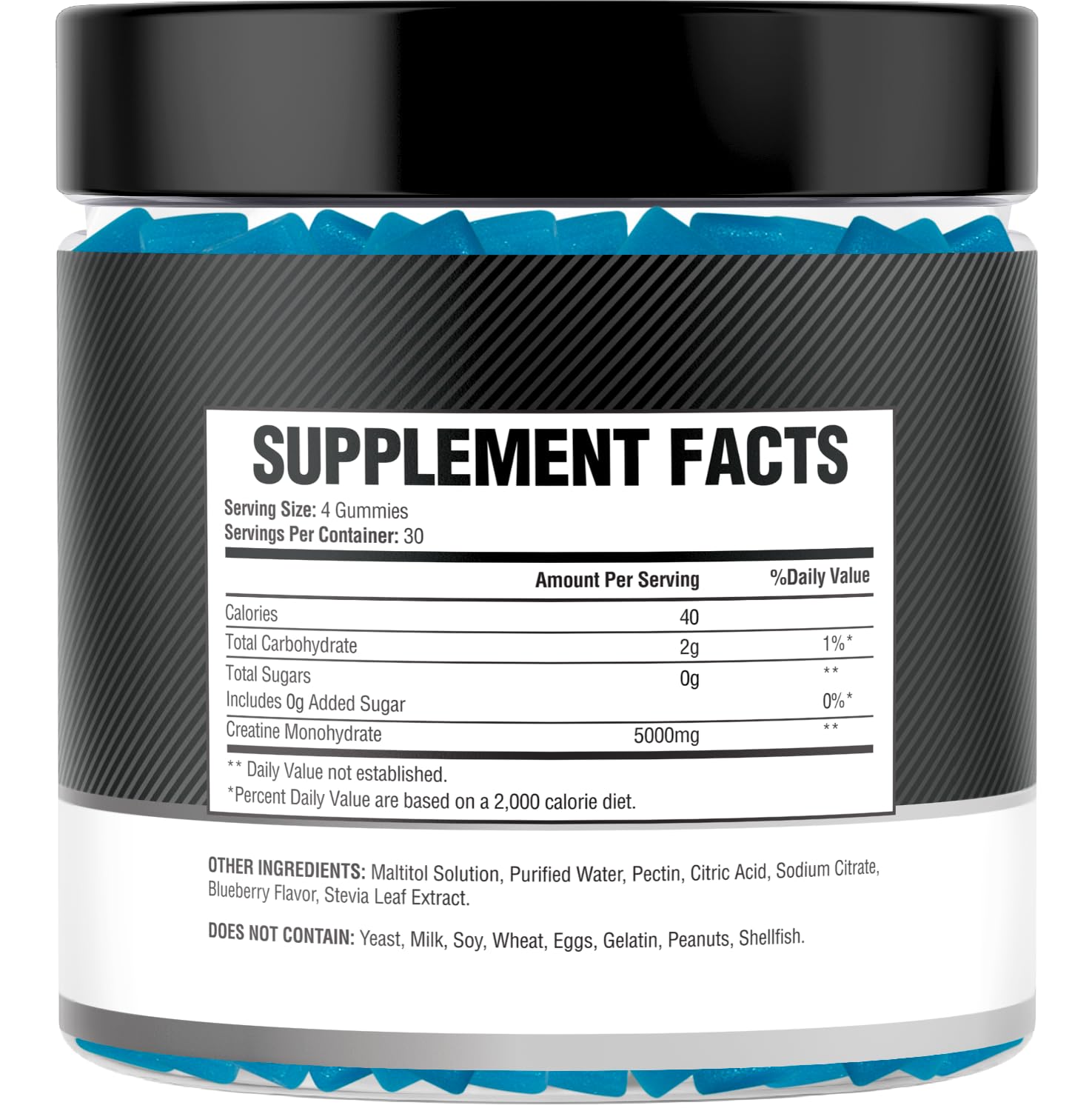 5g creatine monohydrate in gummies