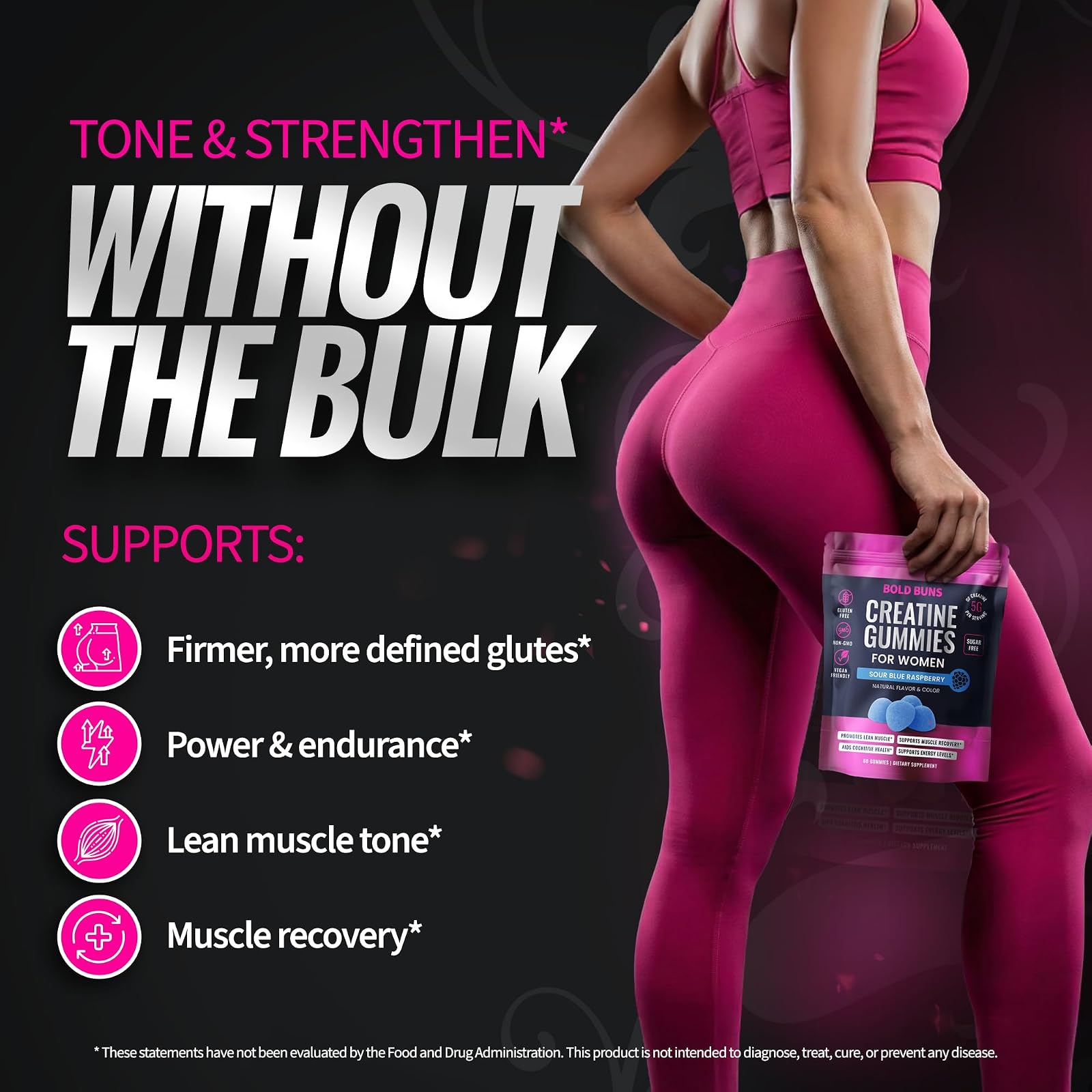 5g creatine monohydrate per gummy