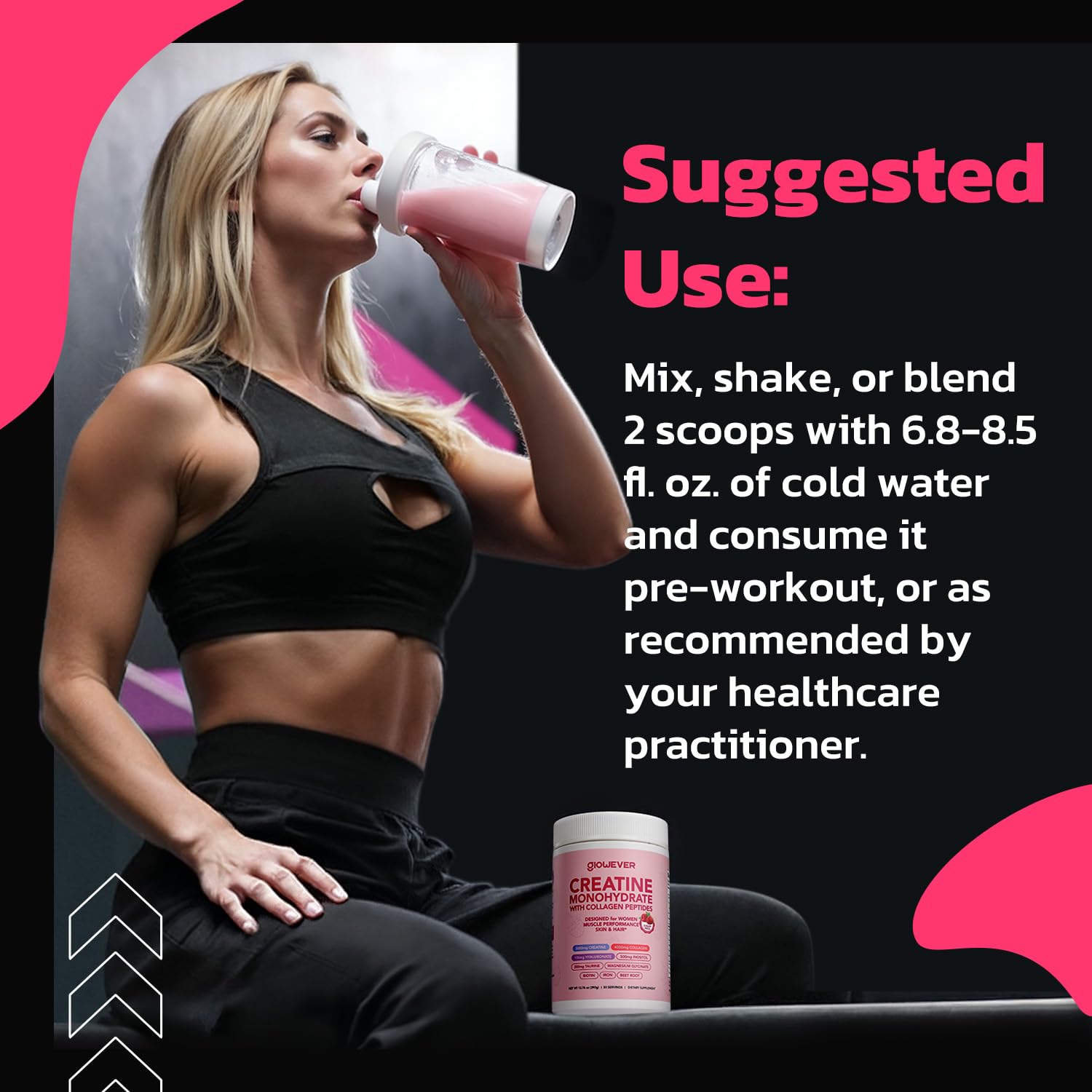 5g creatine monohydrate per serving