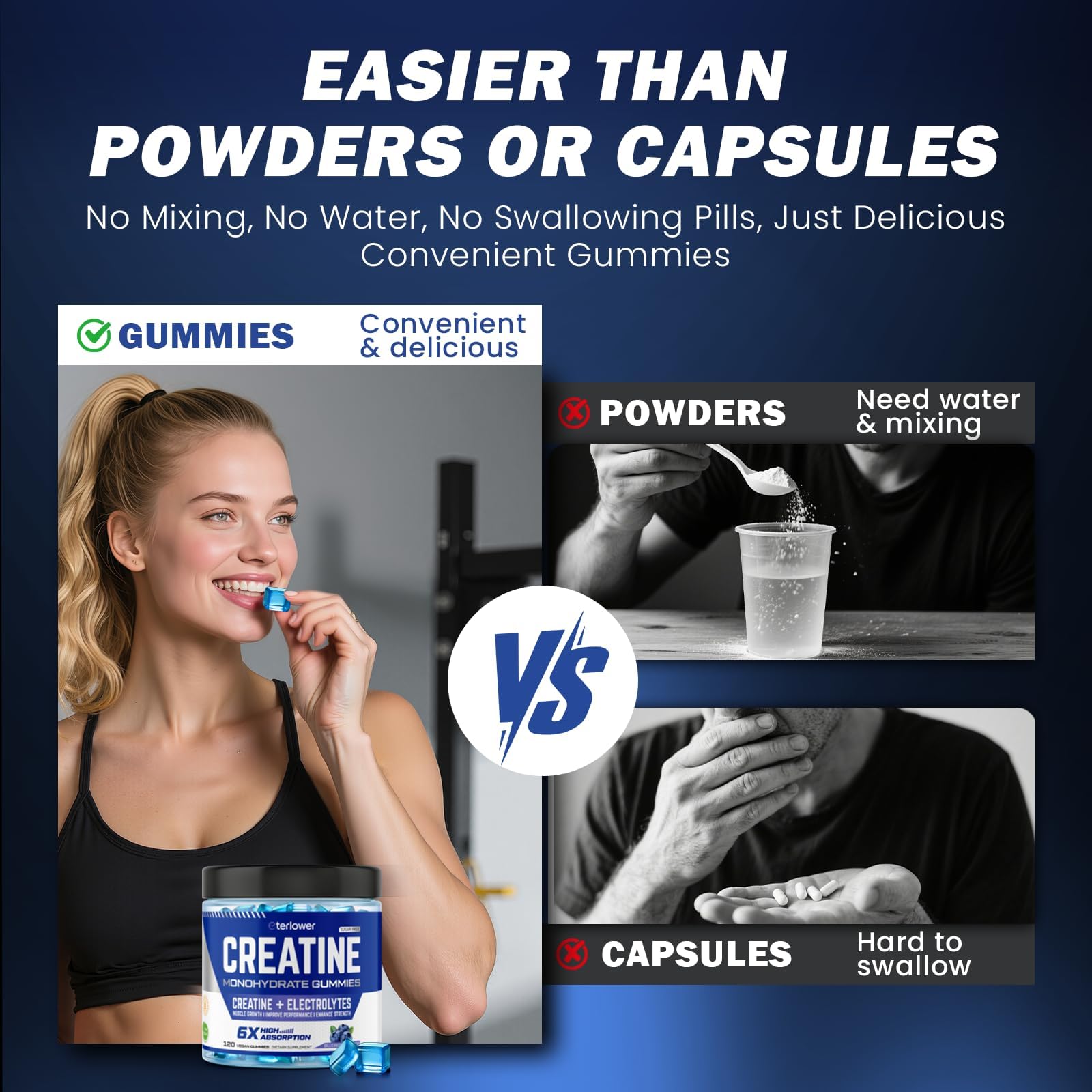 5g creatine monohydrate per serving