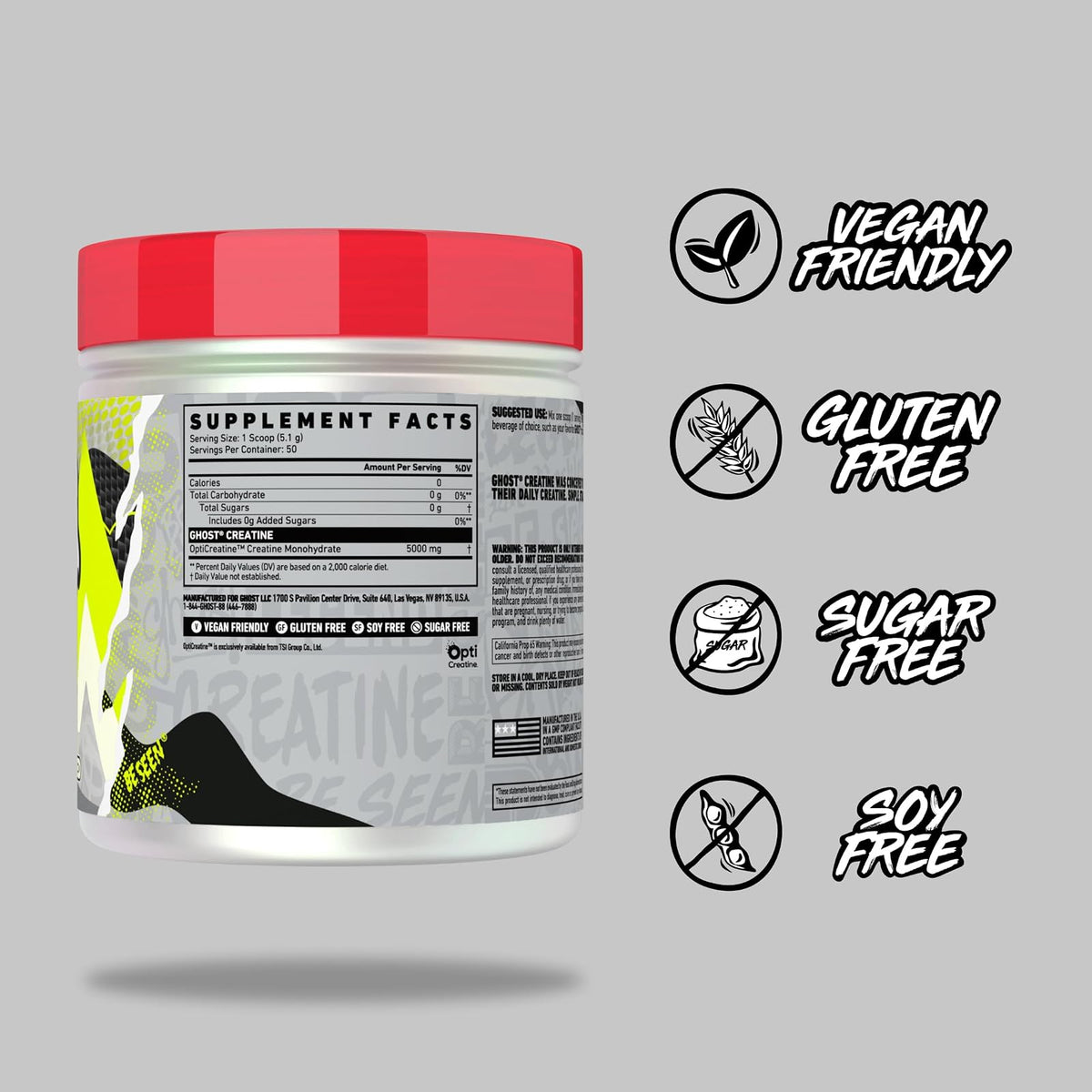 5g creatine monohydrate supplement