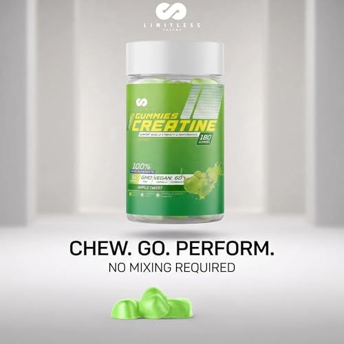 5g creatine per gummy supplement