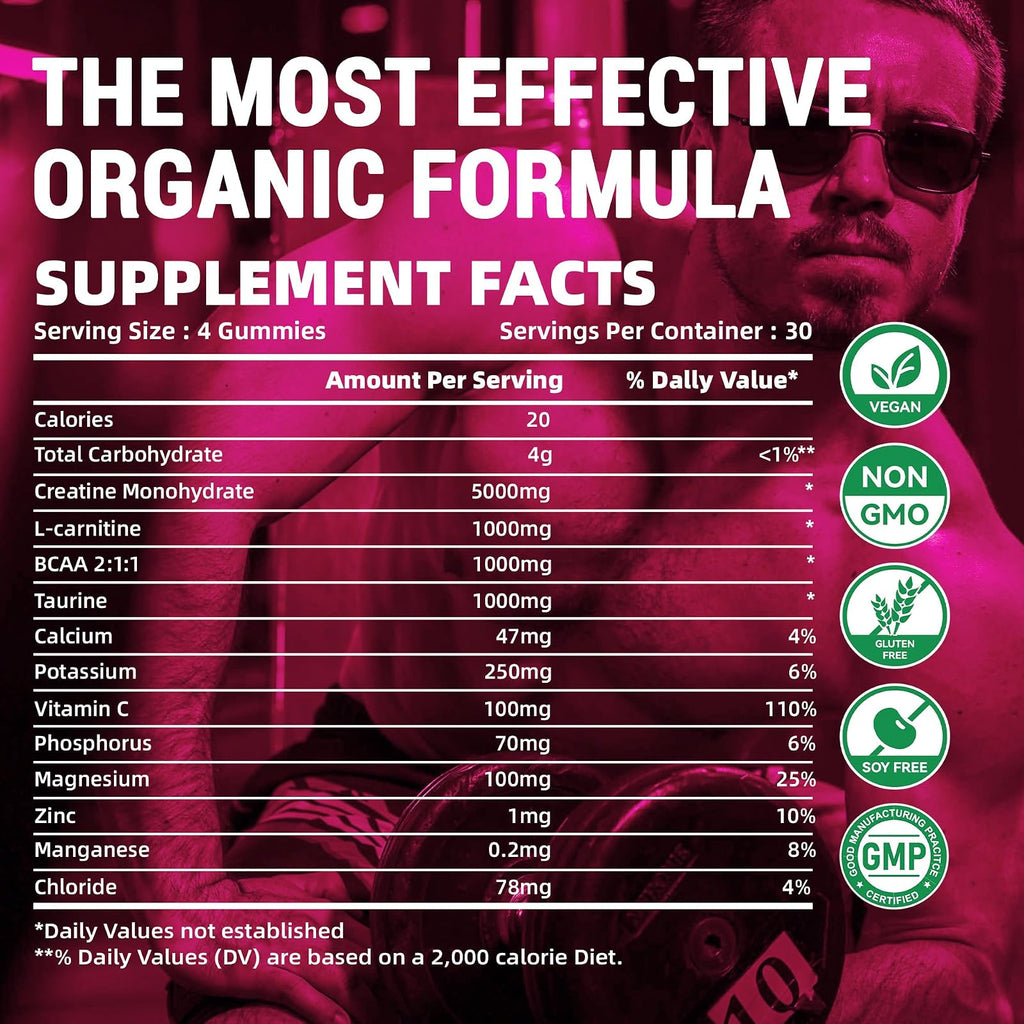 5g creatine per gummy