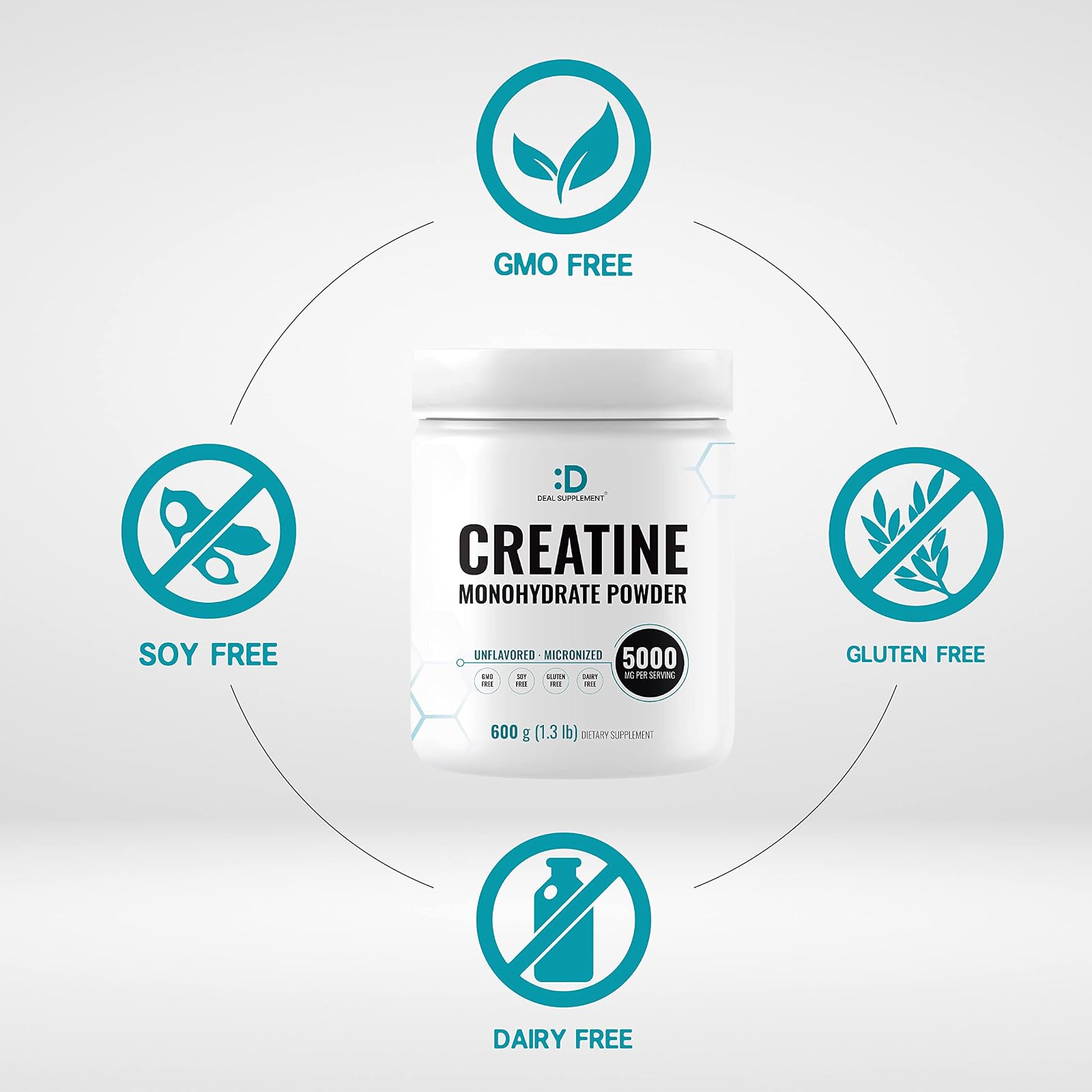 5g creatine serving for energy boost