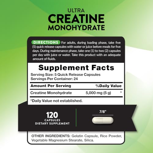 5g creatine supplement for athletes
