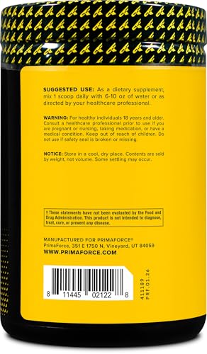 5g L-Leucine per serving for muscle growth