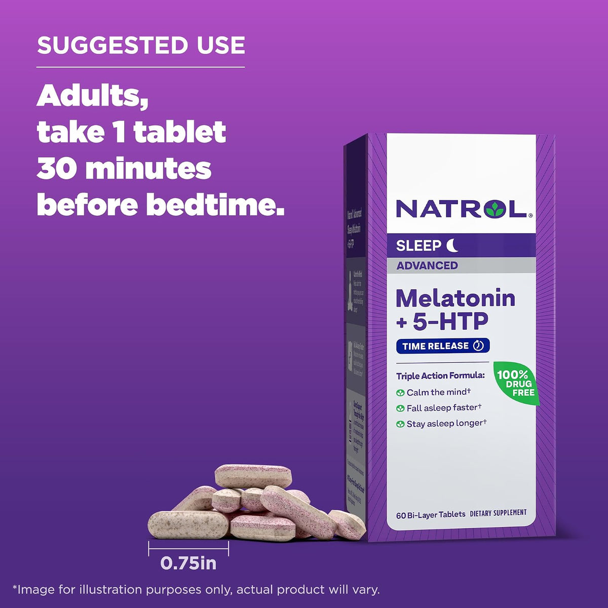 5HTP and melatonin for stress relief and sleep